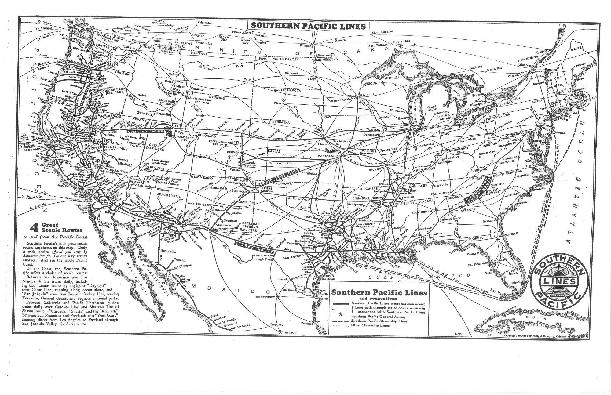 Historic Southern Pacific Digital Division Maps and More - Southern ...
